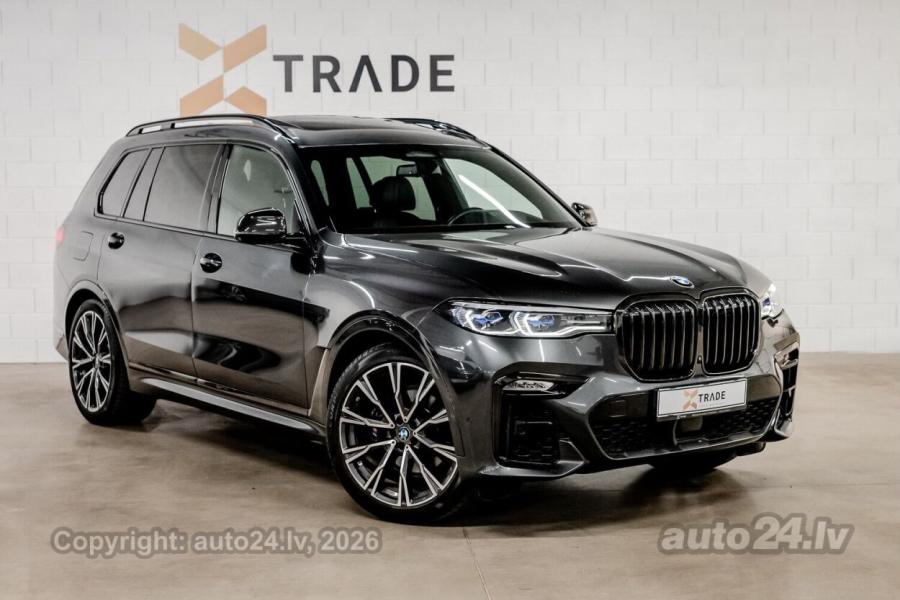 Grey BMW X7 2021 in Parnu, with an engine capacity of 3.00 L and mileage of 107 thousand km for 60990 €, photo 2 on AUTOMOTO.COM.LV