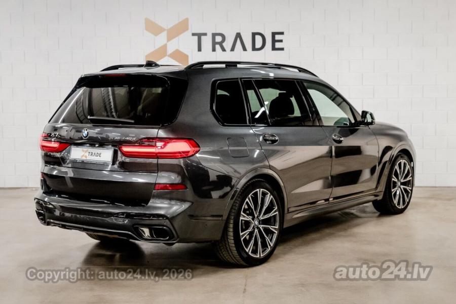 Grey BMW X7 2021 in Parnu, with an engine capacity of 3.00 L and mileage of 107 thousand km for 60990 €, photo 8 on AUTOMOTO.COM.LV