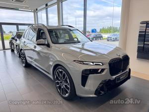 Grey BMW X7 2026 in Tartu, with an engine capacity of 3.00 L and mileage of 0 thousand km for 103010 €, photo  on AUTOMOTO.COM.LV