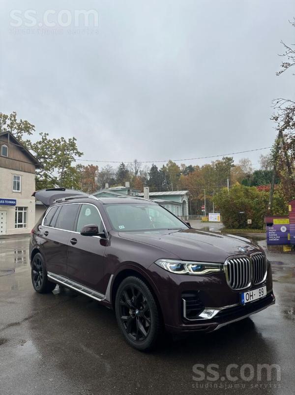 Sarkans BMW X7 2019 Jūrmala, ar dzinēja tilpumu 3.00 L un nobraukumu 101 tūkst. km par 55000 €, foto 7 vietnē AUTOMOTO.COM.LV