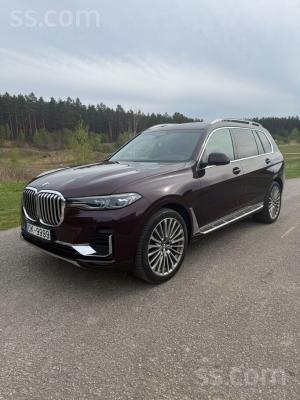 Sarkans BMW X7 2019 Rīga, ar dzinēja tilpumu 3.00 L un nobraukumu 107 tūkst. km par 52790 €, foto 3 vietnē AUTOMOTO.COM.LV