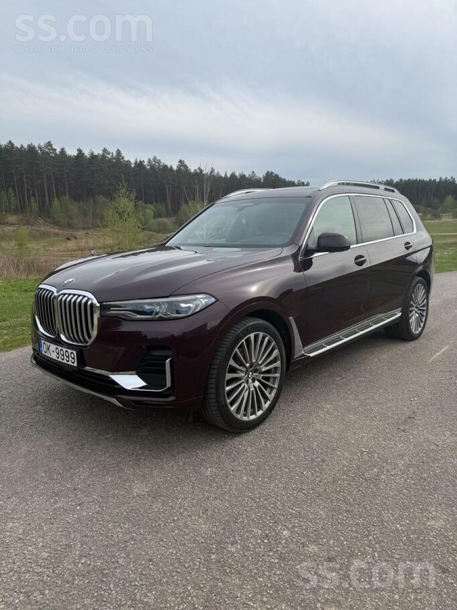 Sarkans BMW X7 2019 Rīga, ar dzinēja tilpumu 3.00 L un nobraukumu 107 tūkst. km par 52790 €, foto 3 vietnē AUTOMOTO.COM.LV