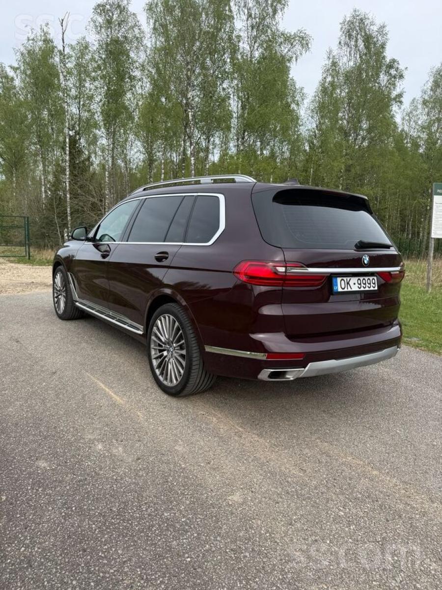 Sarkans BMW X7 2019 Rīga, ar dzinēja tilpumu 3.00 L un nobraukumu 107 tūkst. km par 52790 €, foto 4 vietnē AUTOMOTO.COM.LV