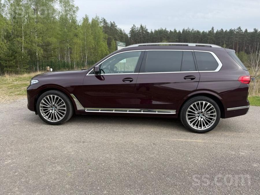 Sarkans BMW X7 2019 Rīga, ar dzinēja tilpumu 3.00 L un nobraukumu 107 tūkst. km par 52790 €, foto 5 vietnē AUTOMOTO.COM.LV
