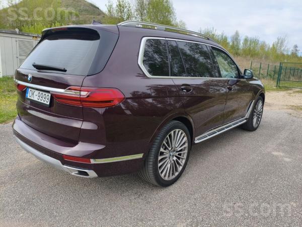 Sarkans BMW X7 2019 Rīga, ar dzinēja tilpumu 3.00 L un nobraukumu 107 tūkst. km par 52790 €, foto 7 vietnē AUTOMOTO.COM.LV