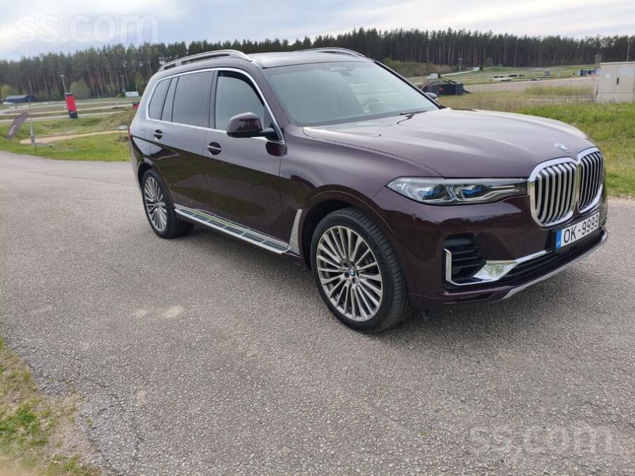 Sarkans BMW X7 2019 Rīga, ar dzinēja tilpumu 3.00 L un nobraukumu 107 tūkst. km par 52790 €, foto 9 vietnē AUTOMOTO.COM.LV