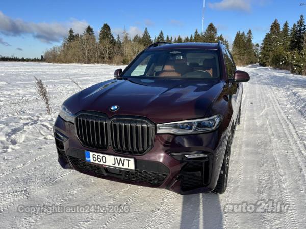 Violet BMW X7 2021 in Tallinn, with an engine capacity of 3.00 L and mileage of 176 thousand km for 60499 €, photo 1 on AUTOMOTO.COM.LV