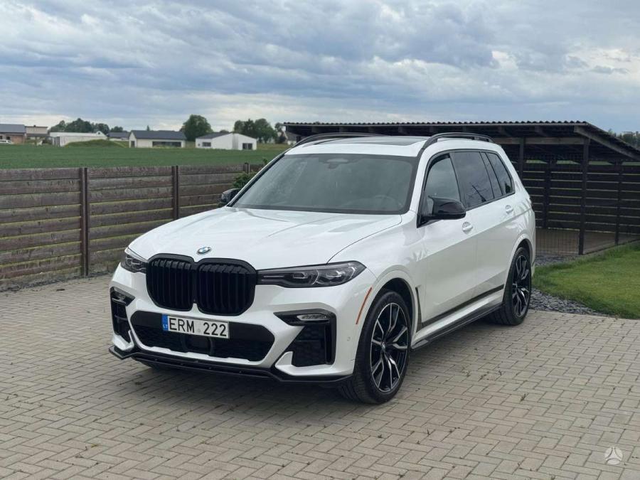 Balts BMW X7 2019 Kauņa, ar dzinēja tilpumu 3.00 L un nobraukumu 84 tūkst. km par 54900 €, foto 3 vietnē AUTOMOTO.COM.LV