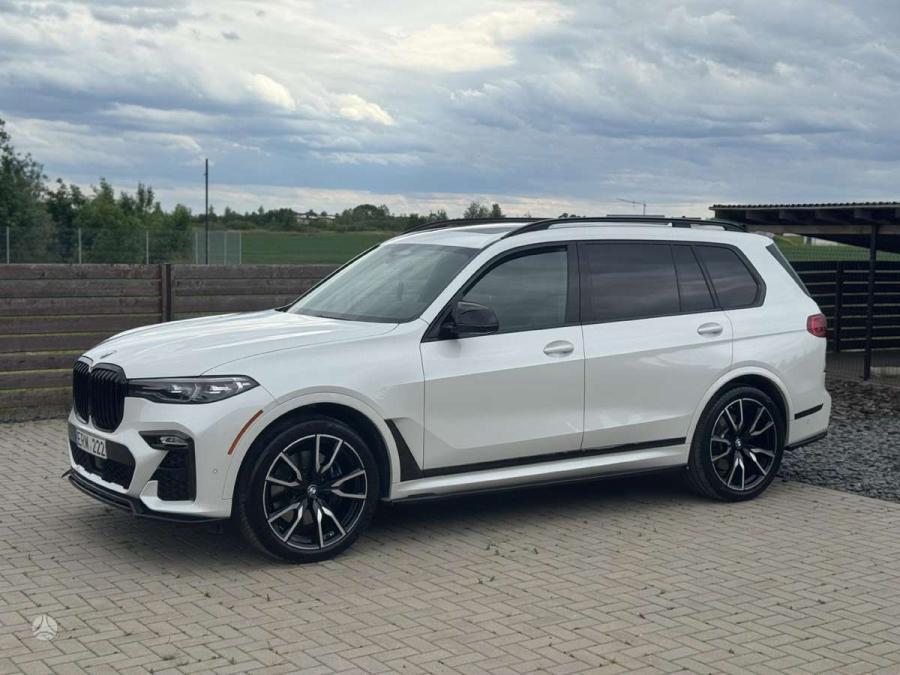 Balts BMW X7 2019 Kauņa, ar dzinēja tilpumu 3.00 L un nobraukumu 84 tūkst. km par 54900 €, foto 4 vietnē AUTOMOTO.COM.LV