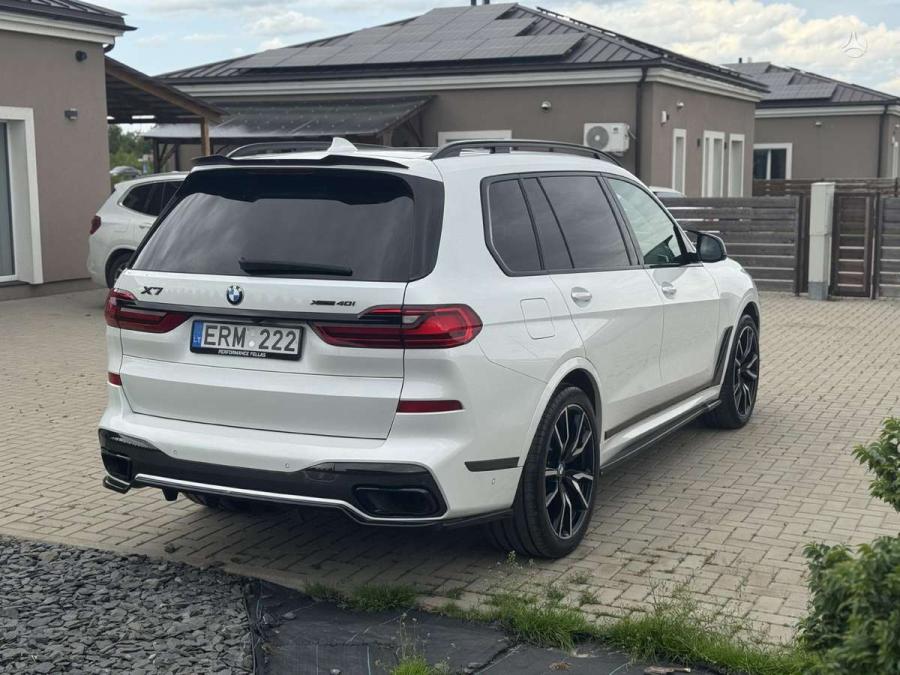 Balts BMW X7 2019 Kauņa, ar dzinēja tilpumu 3.00 L un nobraukumu 84 tūkst. km par 54900 €, foto 9 vietnē AUTOMOTO.COM.LV