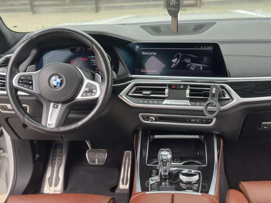 Balts BMW X7 2019 Kauņa, ar dzinēja tilpumu 3.00 L un nobraukumu 84 tūkst. km par 54900 €, foto 15 vietnē AUTOMOTO.COM.LV