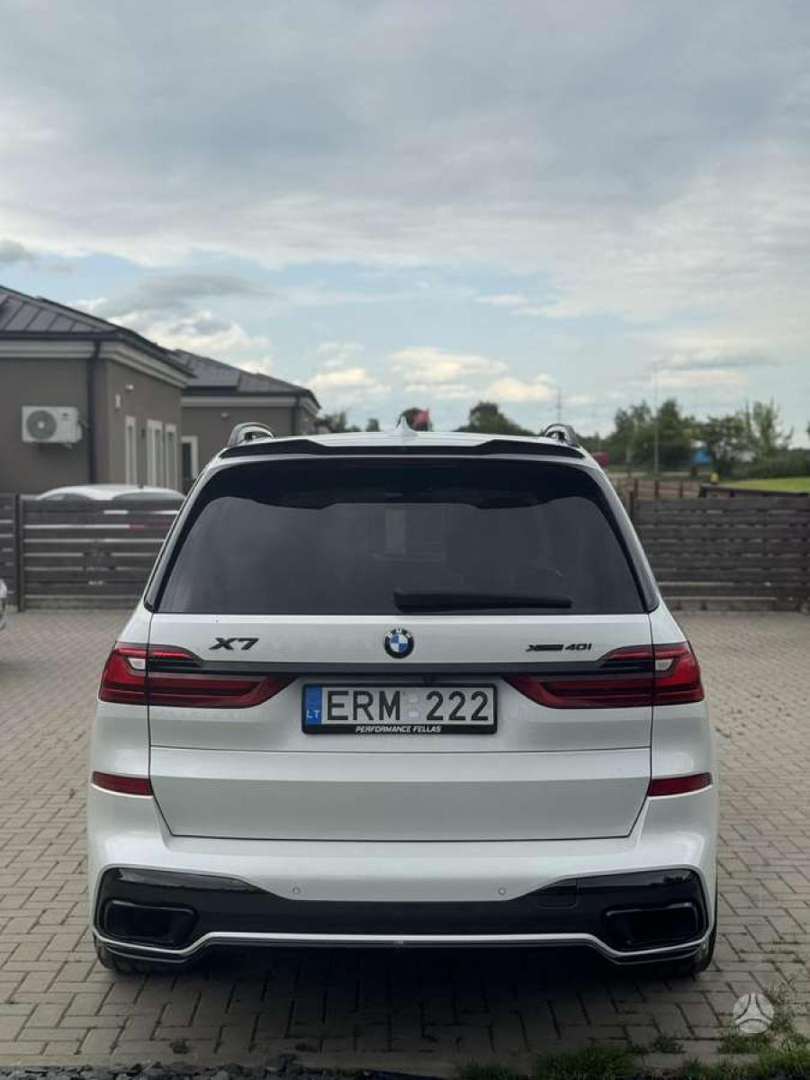 Balts BMW X7 2019 Kauņa, ar dzinēja tilpumu 3.00 L un nobraukumu 84 tūkst. km par 54900 €, foto 19 vietnē AUTOMOTO.COM.LV