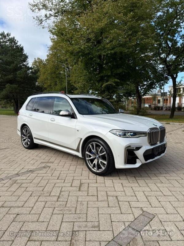 Balts BMW X7 2019 Rīga, ar dzinēja tilpumu 3.00 L un nobraukumu 173 tūkst. km par 48500 €, foto 1 vietnē AUTOMOTO.COM.LV