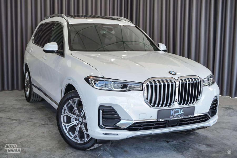 Balts BMW X7 2019 Marijampole, ar dzinēja tilpumu 3.00 L un nobraukumu 95 tūkst. km par 47950 €, foto 5 vietnē AUTOMOTO.COM.LV