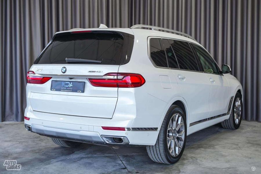 Balts BMW X7 2019 Marijampole, ar dzinēja tilpumu 3.00 L un nobraukumu 95 tūkst. km par 47950 €, foto 10 vietnē AUTOMOTO.COM.LV