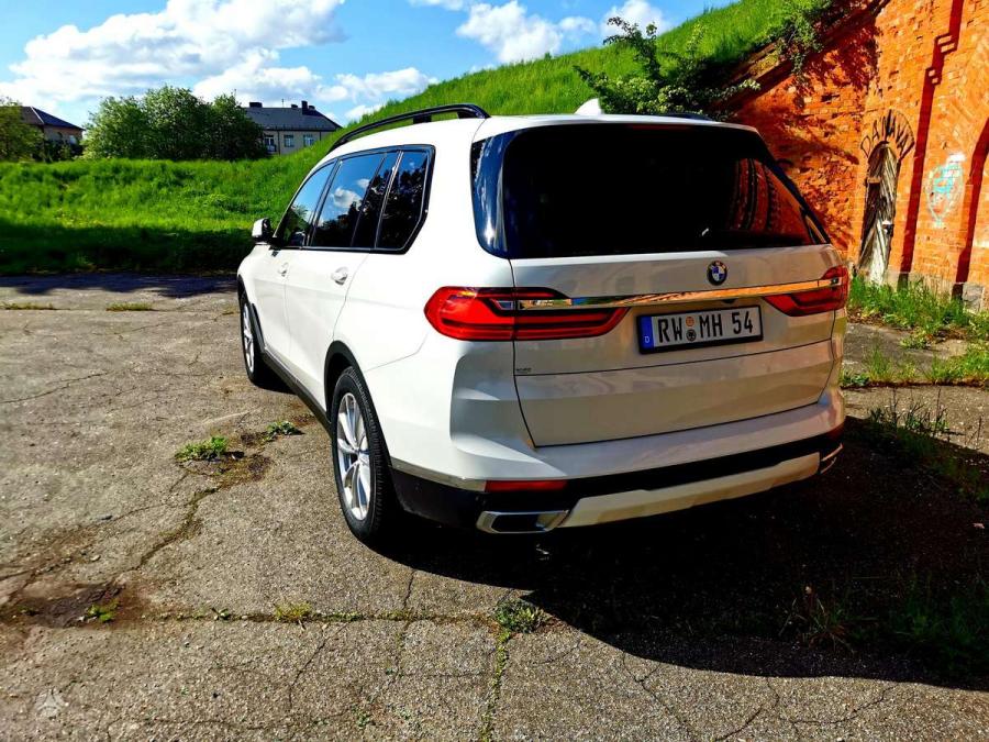 Balts BMW X7 2019 Kauņa, ar dzinēja tilpumu 2.99 L un nobraukumu 257 tūkst. km par 36200 €, foto 6 vietnē AUTOMOTO.COM.LV