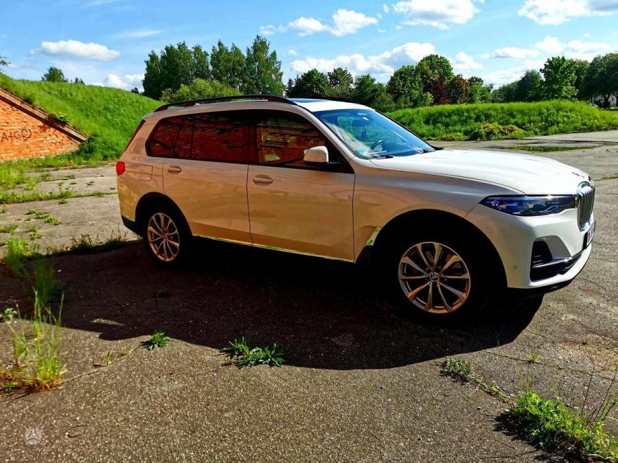 Balts BMW X7 2019 Kauņa, ar dzinēja tilpumu 2.99 L un nobraukumu 257 tūkst. km par 36200 €, foto 8 vietnē AUTOMOTO.COM.LV