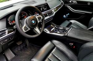 White BMW X7 2019 in Kaunas, with an engine capacity of 2.99 L and mileage of 258 thousand km for 36700 €, photo 11 on AUTOMOTO.COM.LV