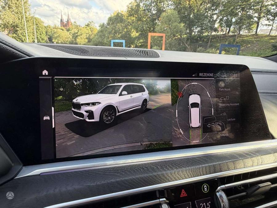 Белый БМВ X7 2019 в Резекне, объемом двигателя 2.99 л и пробегом 283 тыс. км за 43990 €, фото 34 на AUTOMOTO.COM.LV