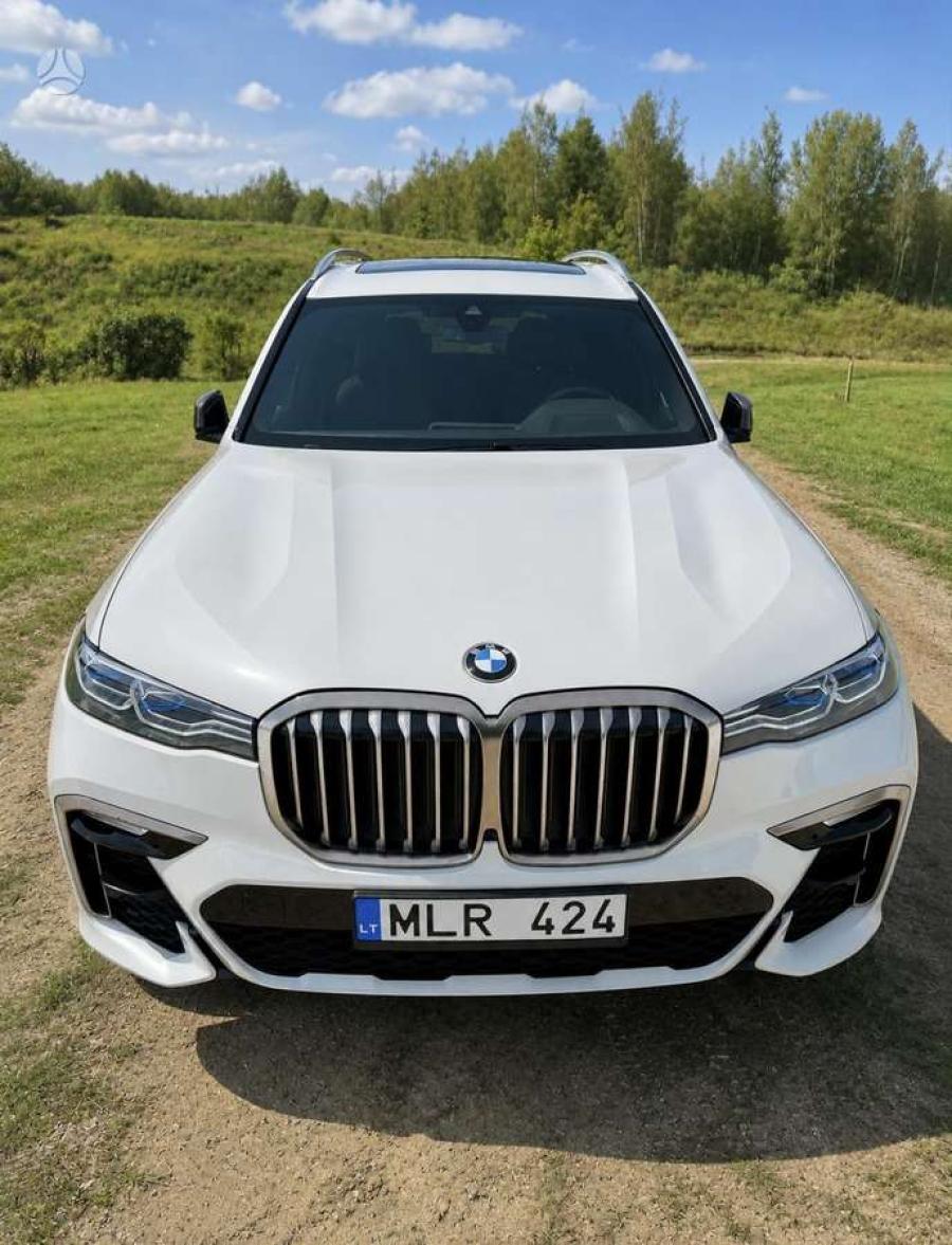 Balts BMW X7 2019 Viļņa, ar dzinēja tilpumu 3.00 L un nobraukumu 134 tūkst. km par 49500 €, foto 3 vietnē AUTOMOTO.COM.LV