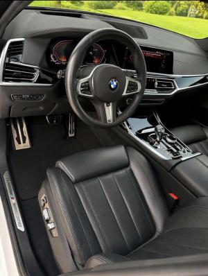 Balts BMW X7 2019 Viļņa, ar dzinēja tilpumu 3.00 L un nobraukumu 134 tūkst. km par 49500 €, foto 14 vietnē AUTOMOTO.COM.LV