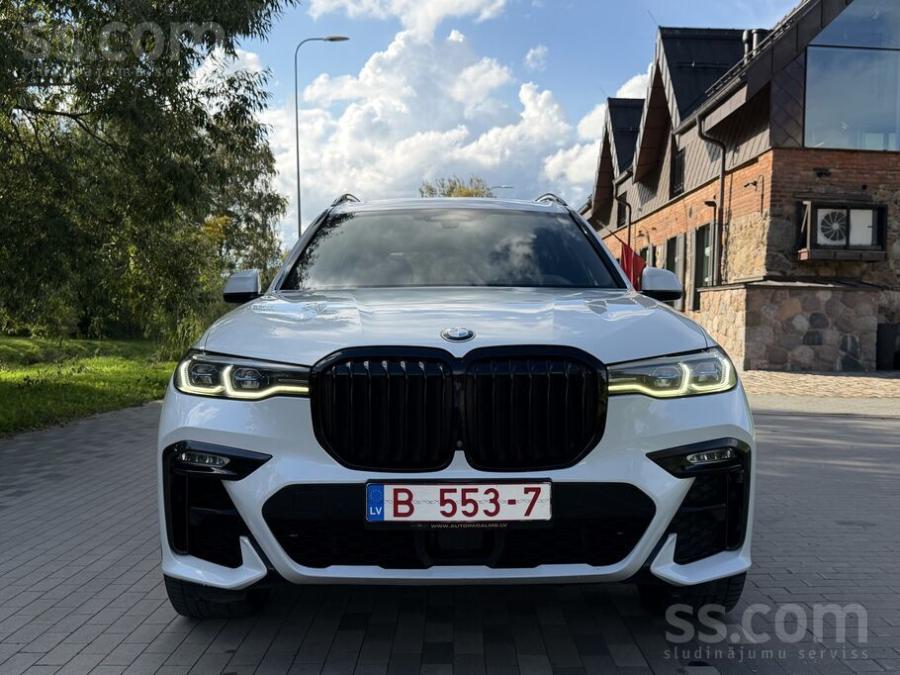 Balts BMW X7 2019 Rēzekne, ar dzinēja tilpumu 3.00 L un nobraukumu 283 tūkst. km par 43990 €, foto 1 vietnē AUTOMOTO.COM.LV
