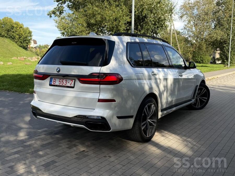 Balts BMW X7 2019 Rēzekne, ar dzinēja tilpumu 3.00 L un nobraukumu 283 tūkst. km par 43990 €, foto 6 vietnē AUTOMOTO.COM.LV
