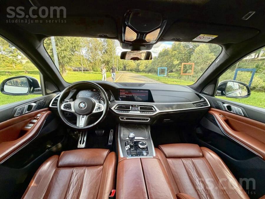 Balts BMW X7 2019 Rēzekne, ar dzinēja tilpumu 3.00 L un nobraukumu 283 tūkst. km par 43990 €, foto 9 vietnē AUTOMOTO.COM.LV