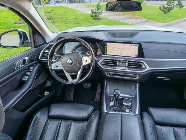Balts BMW X7 2019 Kauņa, ar dzinēja tilpumu 3.00 L un nobraukumu 162 tūkst. km par 43250 €, foto 11 vietnē AUTOMOTO.COM.LV