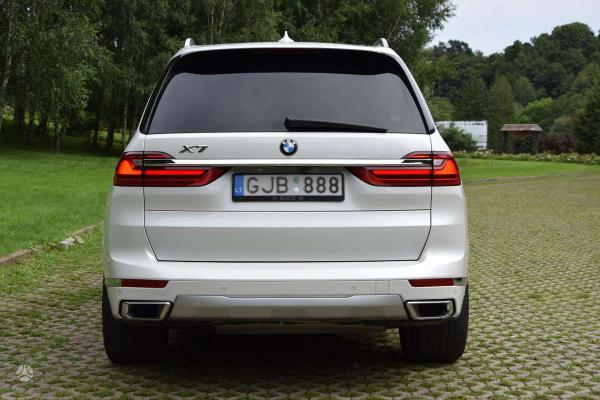 Balts BMW X7 2019 Viļņa, ar dzinēja tilpumu 2.99 L un nobraukumu 165 tūkst. km par 49990 €, foto 6 vietnē AUTOMOTO.COM.LV