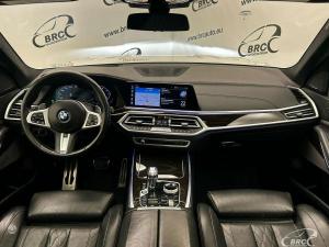 White BMW X7 2020 in Vilnius, with an engine capacity of 3.00 L and mileage of 156 thousand km for 47400 €, photo 5 on AUTOMOTO.COM.LV