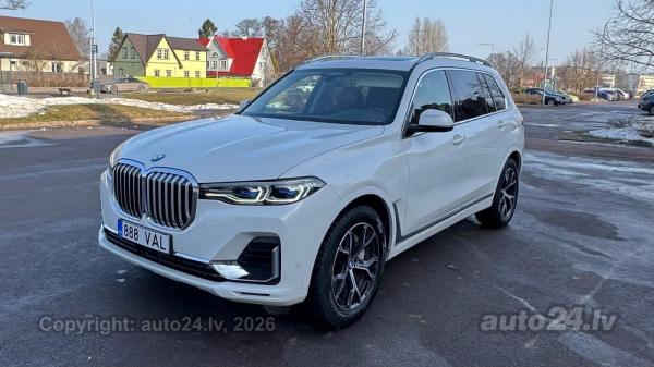 Белый БМВ X7 2020 в Таллин, объемом двигателя 3.00 л и пробегом 112 тыс. км за 49900 €, фото 2 на AUTOMOTO.COM.LV