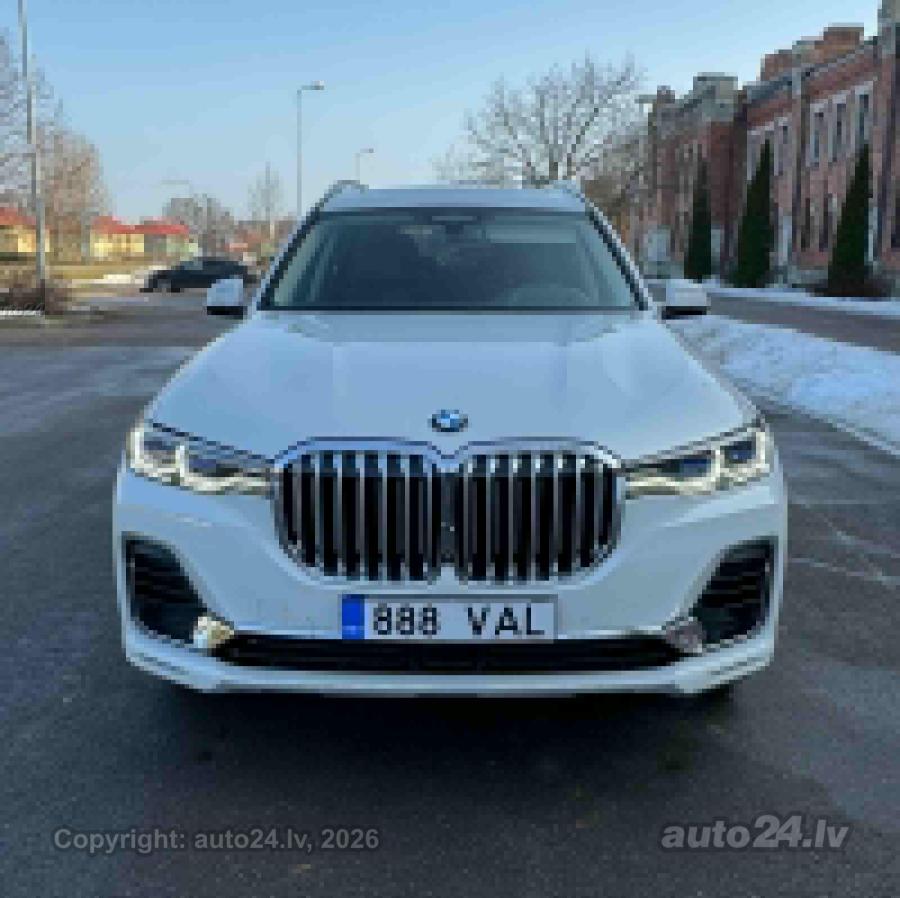Balts BMW X7 2020 Tallina, ar dzinēja tilpumu 3.00 L un nobraukumu 112 tūkst. km par 49900 €, foto 6 vietnē AUTOMOTO.COM.LV