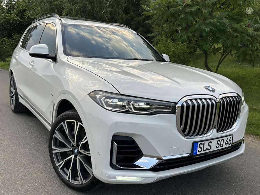 Balts BMW X7 2020 Viļņa, ar dzinēja tilpumu 3.00 L un nobraukumu 62 tūkst. km par 47750 €, foto 8 vietnē AUTOMOTO.COM.LV