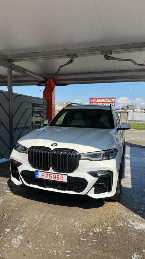 Белый БМВ X7 2020 в Мажейкяй, объемом двигателя 4.40 л и пробегом 132 тыс. км за 61000 €, фото 8 на AUTOMOTO.COM.LV