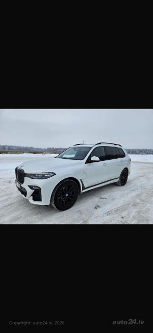 Balts BMW X7 2021 Veru, ar dzinēja tilpumu 3.00 L un nobraukumu 190 tūkst. km par 55000 €, foto  vietnē AUTOMOTO.COM.LV