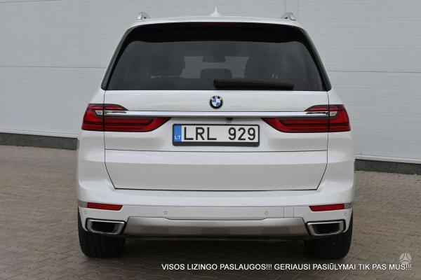 White BMW X7 2021 in Kretinga, with an engine capacity of 3.00 L and mileage of 21 thousand km for 56999 €, photo 8 on AUTOMOTO.COM.LV