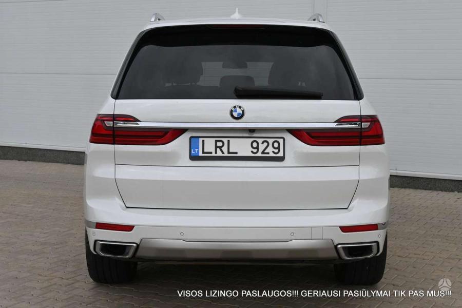 White BMW X7 2021 in Kretinga, with an engine capacity of 3.00 L and mileage of 21 thousand km for 56999 €, photo 8 on AUTOMOTO.COM.LV