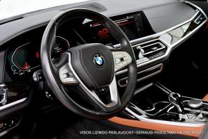 White BMW X7 2021 in Kretinga, with an engine capacity of 3.00 L and mileage of 21 thousand km for 56999 €, photo 26 on AUTOMOTO.COM.LV