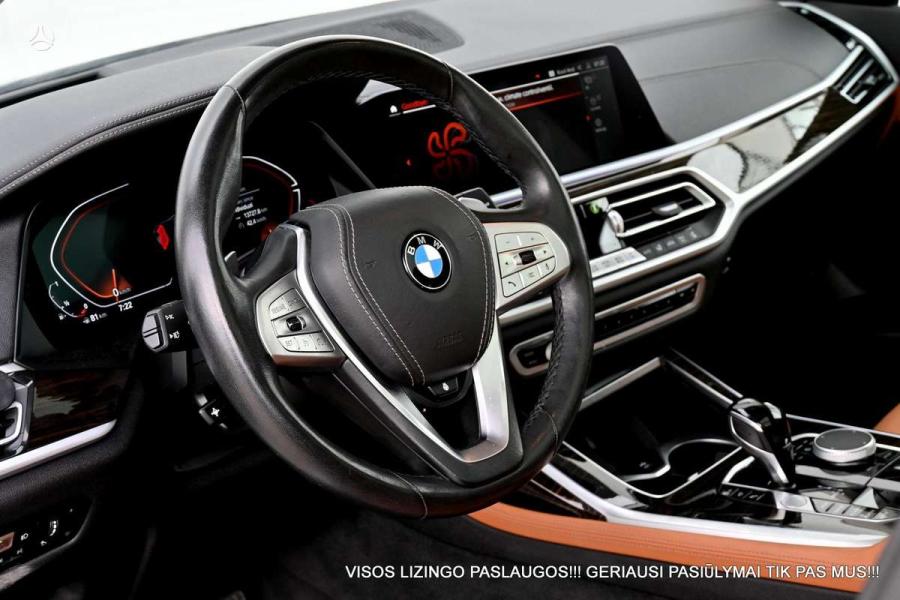 White BMW X7 2021 in Kretinga, with an engine capacity of 3.00 L and mileage of 21 thousand km for 56999 €, photo 26 on AUTOMOTO.COM.LV