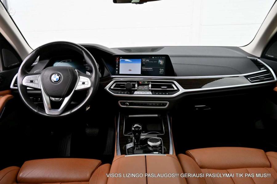 White BMW X7 2021 in Kretinga, with an engine capacity of 3.00 L and mileage of 21 thousand km for 56999 €, photo 40 on AUTOMOTO.COM.LV