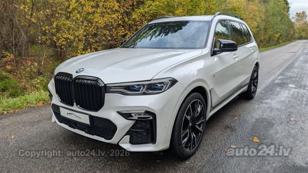 Balts BMW X7 2021 Tallina, ar dzinēja tilpumu 3.00 L un nobraukumu 120 tūkst. km par 55900 €, foto 1 vietnē AUTOMOTO.COM.LV
