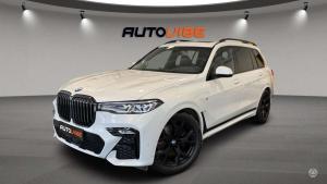 White BMW X7 2022 in Vilnius, with an engine capacity of 2.99 L and mileage of 109 thousand km for 59222 €, photo 2 on AUTOMOTO.COM.LV