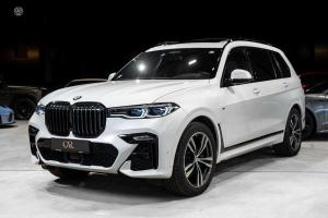 Balts BMW X7 2022 Rīga, ar dzinēja tilpumu 2.99 L un nobraukumu 52 tūkst. km par 77500 €, foto  vietnē AUTOMOTO.COM.LV