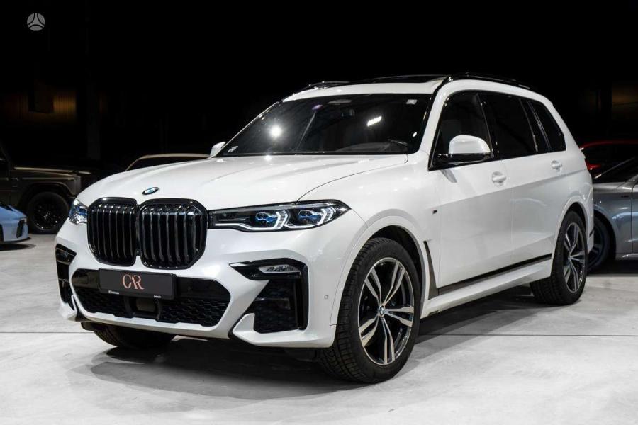 Balts BMW X7 2022 Rīga, ar dzinēja tilpumu 2.99 L un nobraukumu 52 tūkst. km par 77500 €, foto 1 vietnē AUTOMOTO.COM.LV