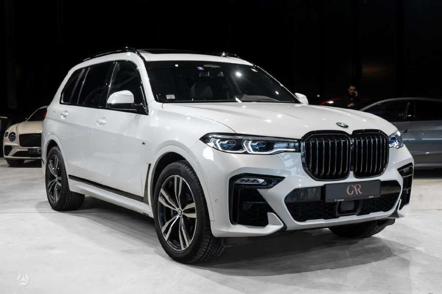 Balts BMW X7 2022 Rīga, ar dzinēja tilpumu 2.99 L un nobraukumu 52 tūkst. km par 77500 €, foto 3 vietnē AUTOMOTO.COM.LV