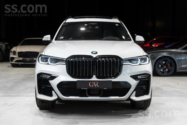 Белый БМВ X7 2022 в Рига, объемом двигателя 3.00 л и пробегом 52 тыс. км за 69000 €, фото 2 на AUTOMOTO.COM.LV