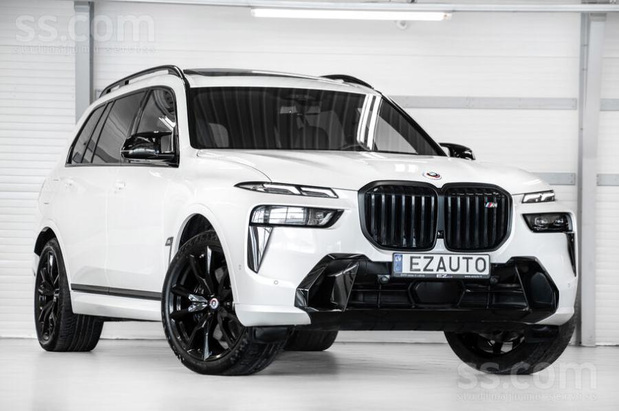 Balts BMW X7 2023 Tukums, ar dzinēja tilpumu 3.00 L un nobraukumu 0 tūkst. km par 90555 €, foto 2 vietnē AUTOMOTO.COM.LV