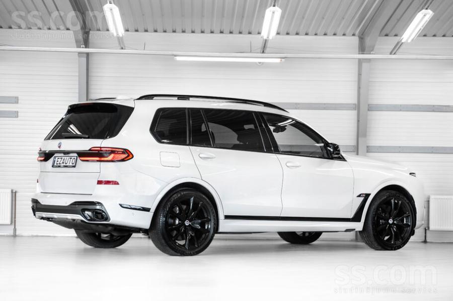 Balts BMW X7 2023 Tukums, ar dzinēja tilpumu 3.00 L un nobraukumu 0 tūkst. km par 90555 €, foto 3 vietnē AUTOMOTO.COM.LV