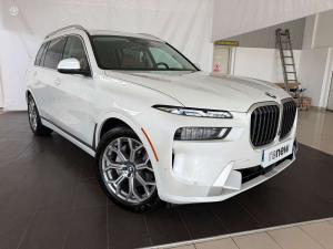 Balts BMW X7 2023 Klaipėda, ar dzinēja tilpumu 3.00 L un nobraukumu 112 tūkst. km par 60000 €, foto  vietnē AUTOMOTO.COM.LV
